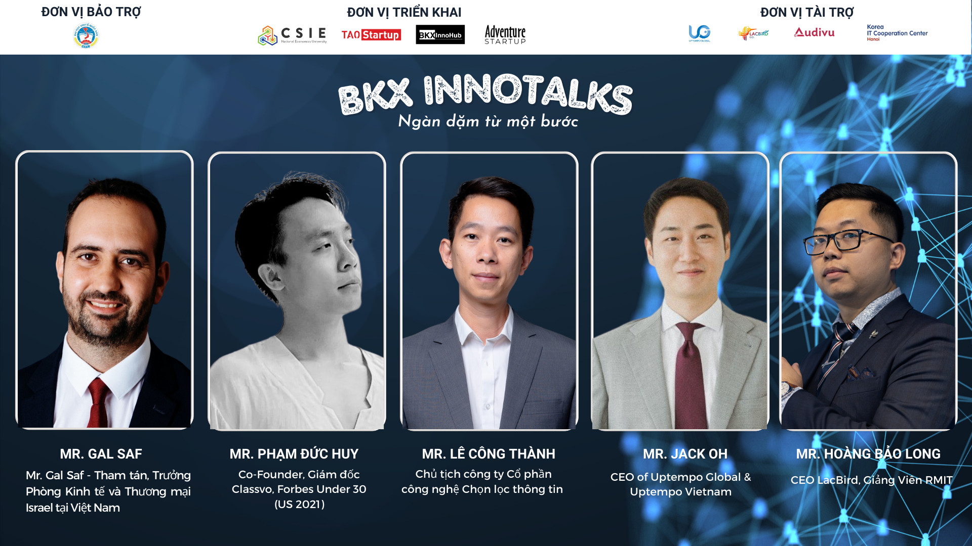 BMKTCN - ĐHXD - Workshop “BKX INNOTALKS #01 - Ngàn Dặm Từ Một Bước”